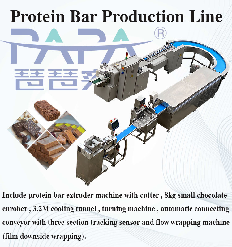 Complete production line for protein bar factory and suppliers | Papa